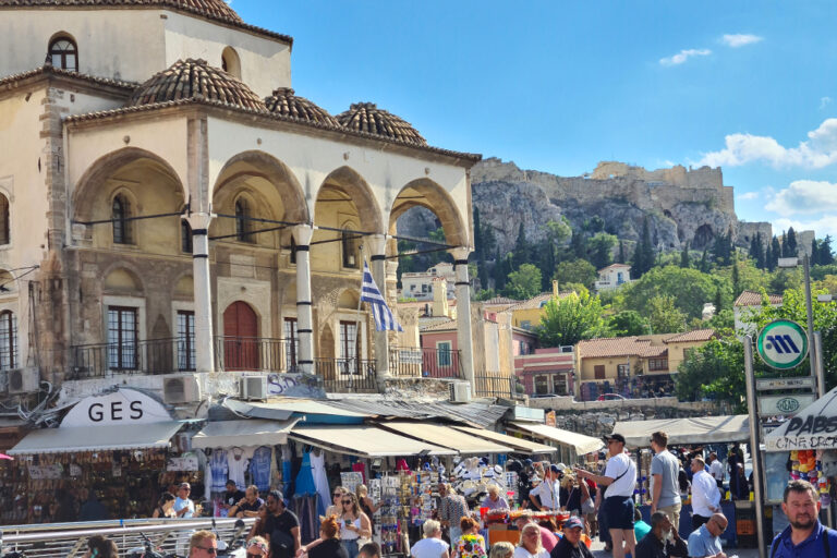 Het Monastiráki plein (Athene) - Alles over het Monastiráki plein